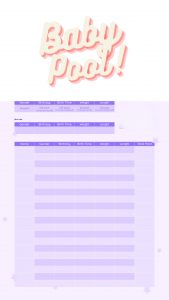 Baby Pool Templates Printable - Baby Parents Tips