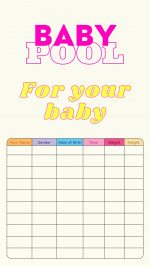 Baby Pool Templates Printable - Baby Parents Tips
